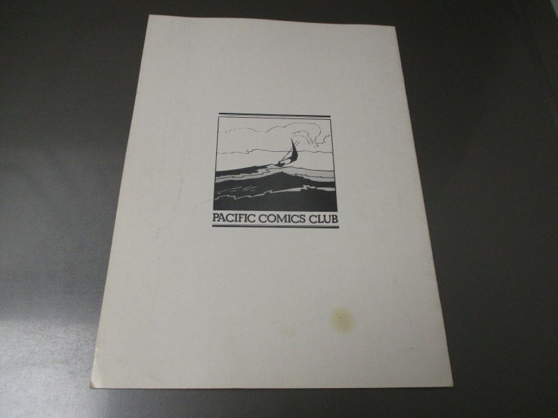 1981 FLASH GORDON Pacific Comics Club #2 FVF 7.0 Prisoner of Ming ...