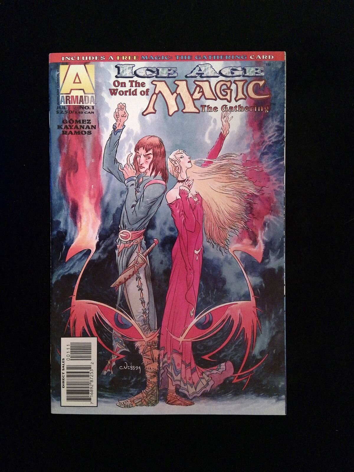 Magic The Gathering Ice Age #1 ACCLAIM/ARMADA Comics 1995 VF+ | Comic ...