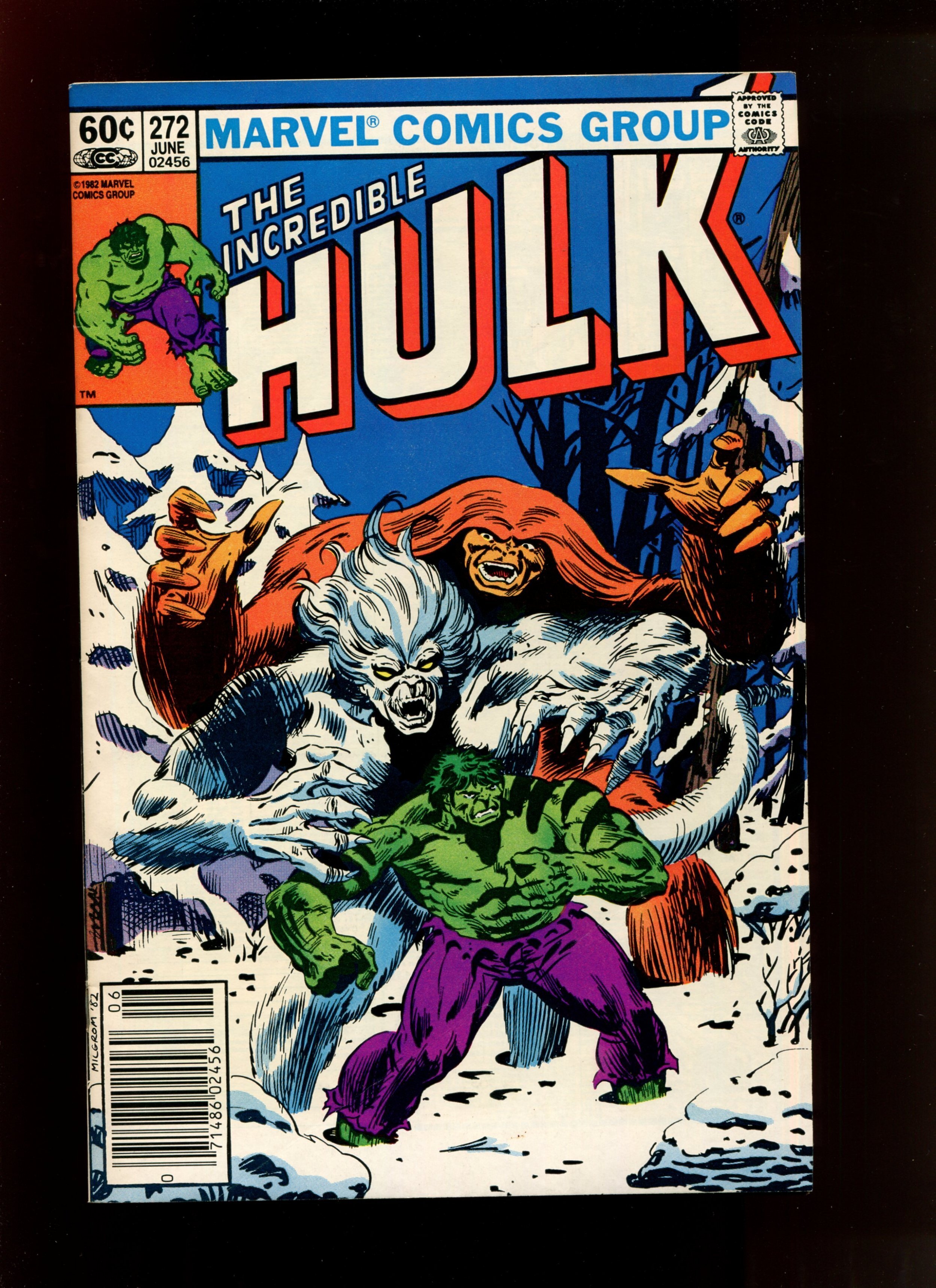 Incredible Hulk #272 (Newsstand) - 3RD APPEARANCE OF ROCKET RACCOON ...