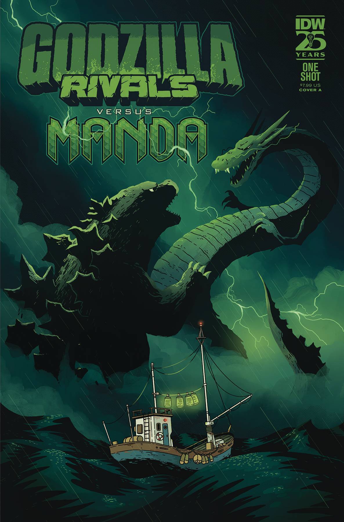 [PRE-ORDER] Godzilla Rivals: Vs. Manda #1 (Cover A Jake Lawrence, 2024 ...