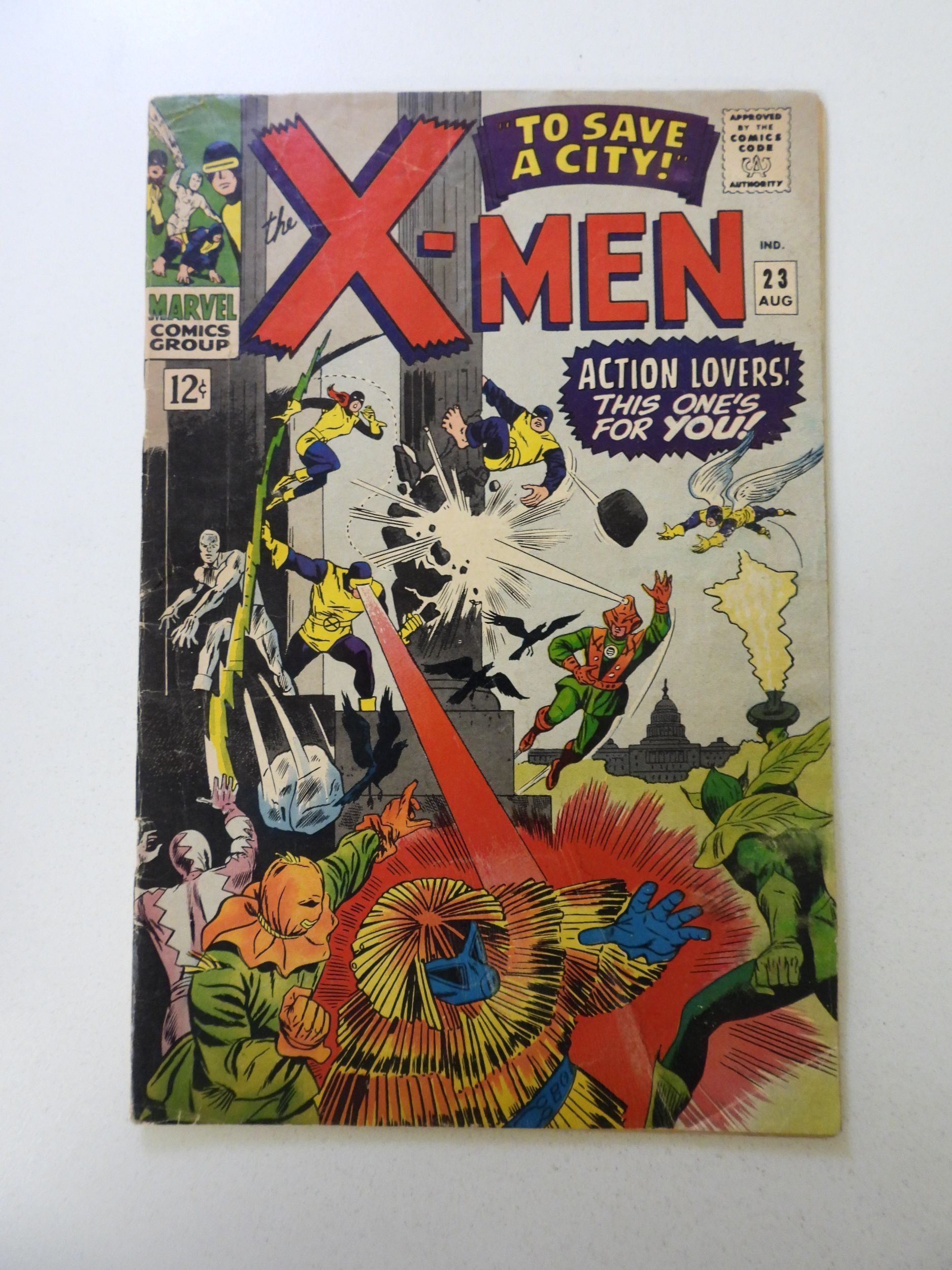 The X-Men #23 (1966) VG- condition "mositure damage" | Comic Books ...