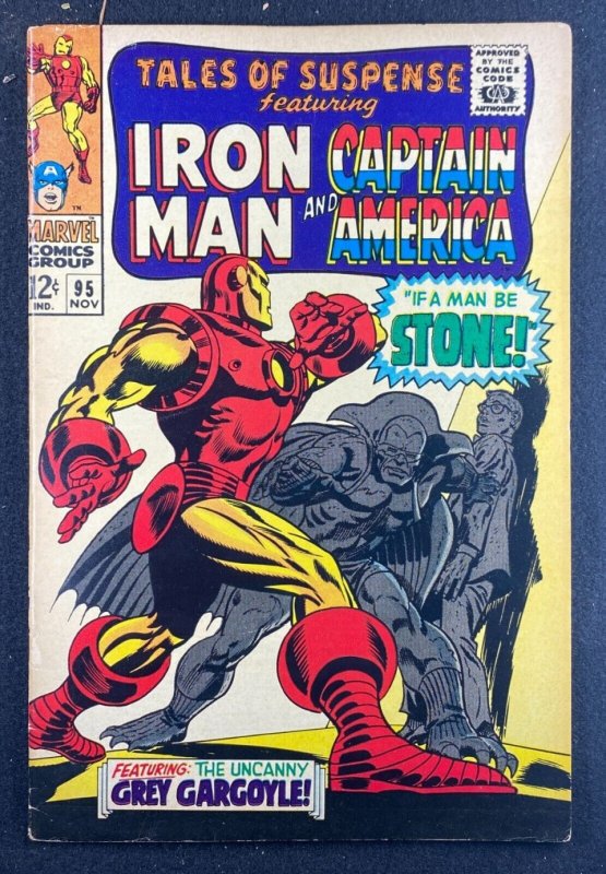 Tales of Suspense (1959) #95 FN- (5.5) Gene Colan Grey Gargoyle | Comic ...