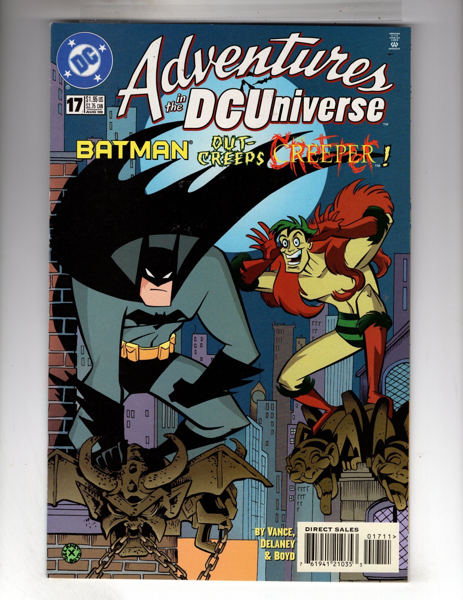 Adventures in the DC Universe #17 (1998) BATMAN! CREEPER! / EBI#1 ...