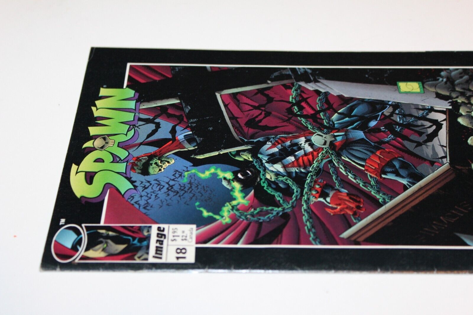 RARE Spawn 18 NEWSSTAND Variant 1:100 Low Print Run Fine HTF Capullo ...