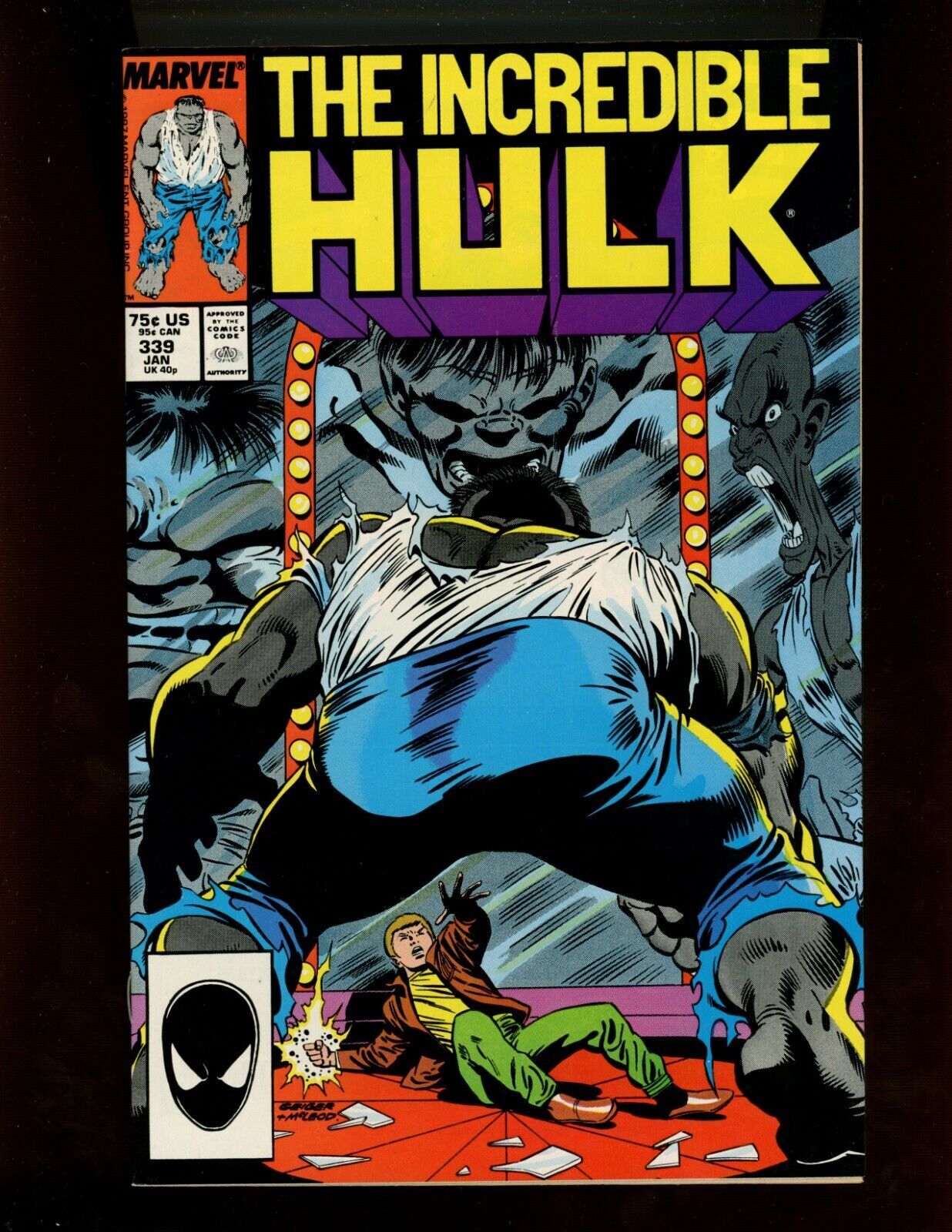 (1988) The Incredible Hulk #339 - "NATIVE SON" (8.5/9.0) | Comic Books ...