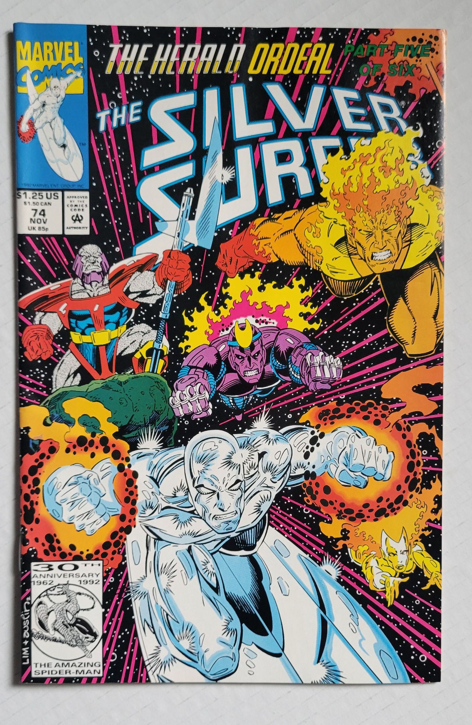 Silver Surfer #74 (1992) | Comic Books - Modern Age, Marvel, Silver ...