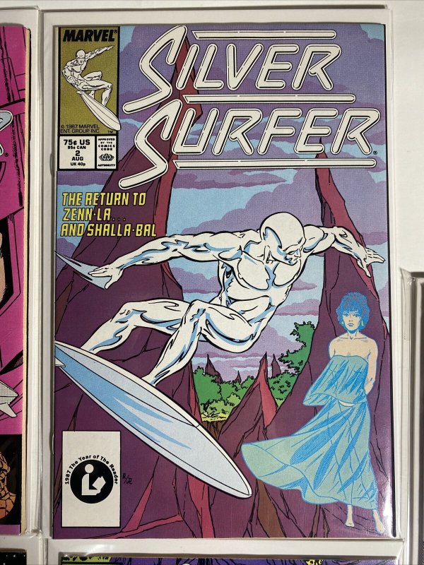 SILVER SURFER (1987) #1, 2, 3, 4 + Annual 1 Ron Lim - Marvel Comics MCU ...
