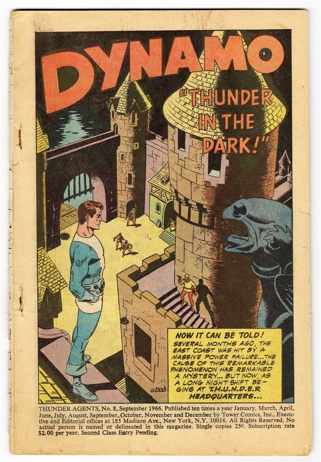 Thunder Agents #8 ORIGINAL Vintage 1966 Tower Comics | Comic Books ...