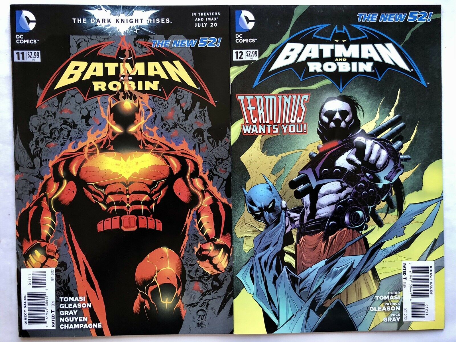 DC Comics New 52 Batman & Robin Vol 2 #0, #1-14 (2011) 15 Issue Bundle ...
