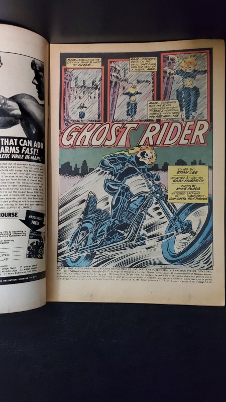 Marvel Spotlight #5 Key Issue: 1st appearance of Ghost Rider & Johnny ...