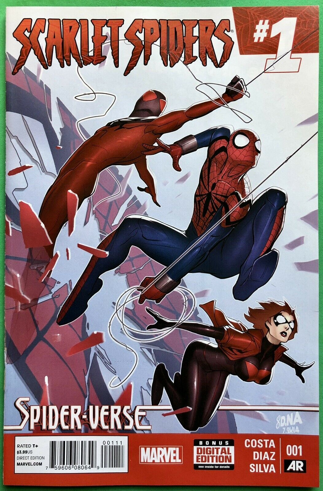 Scarlet Spiders #1, 2, 3 Complete Set Spider-Man Spider-Verse (2014 ...