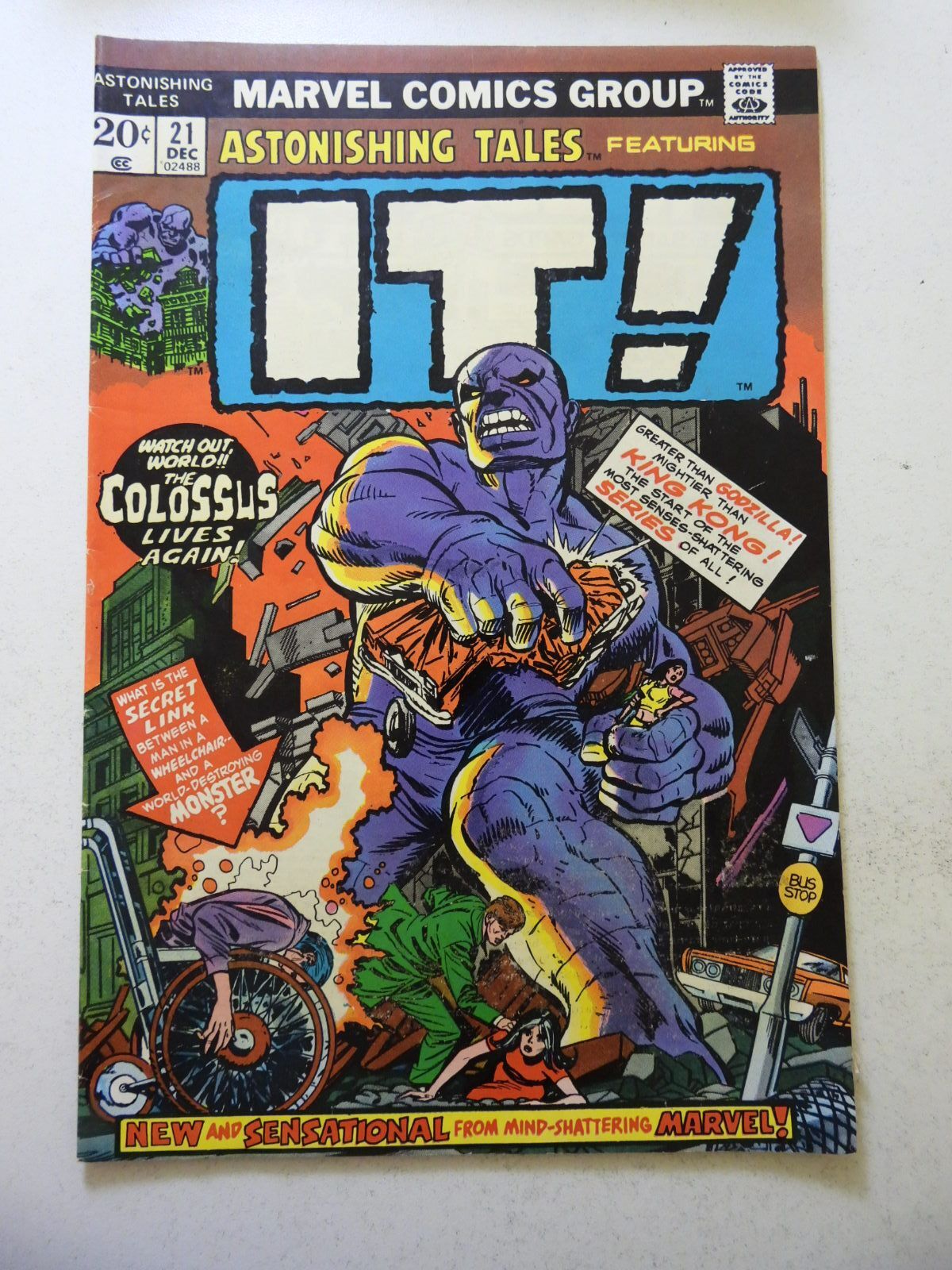 Astonishing Tales #21 (1973) GD/VG Condition 2" tear bc | Comic Books ...