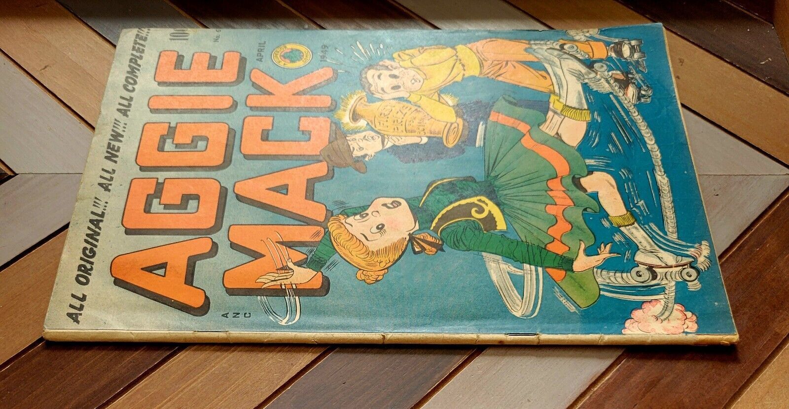 AGGIE MACK #6 VG (Four Star Comics 1948) Scarce PRE-CODE 1st Print 10 ...