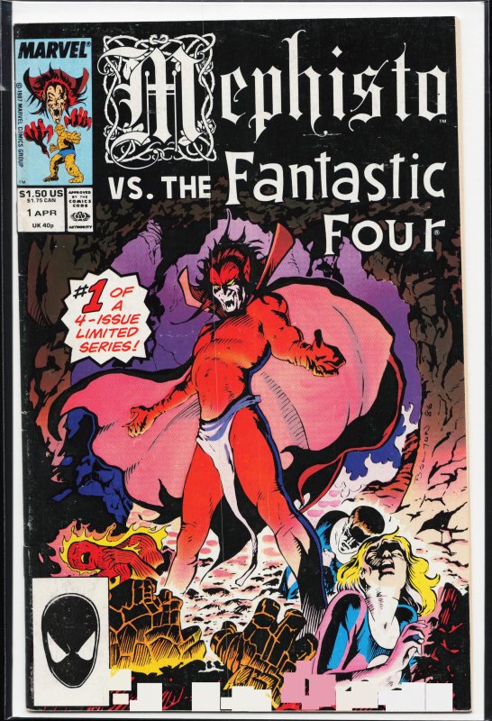 Mephisto Vs. ... #1 (1987) Mephisto | Comic Books - Copper Age, Marvel ...