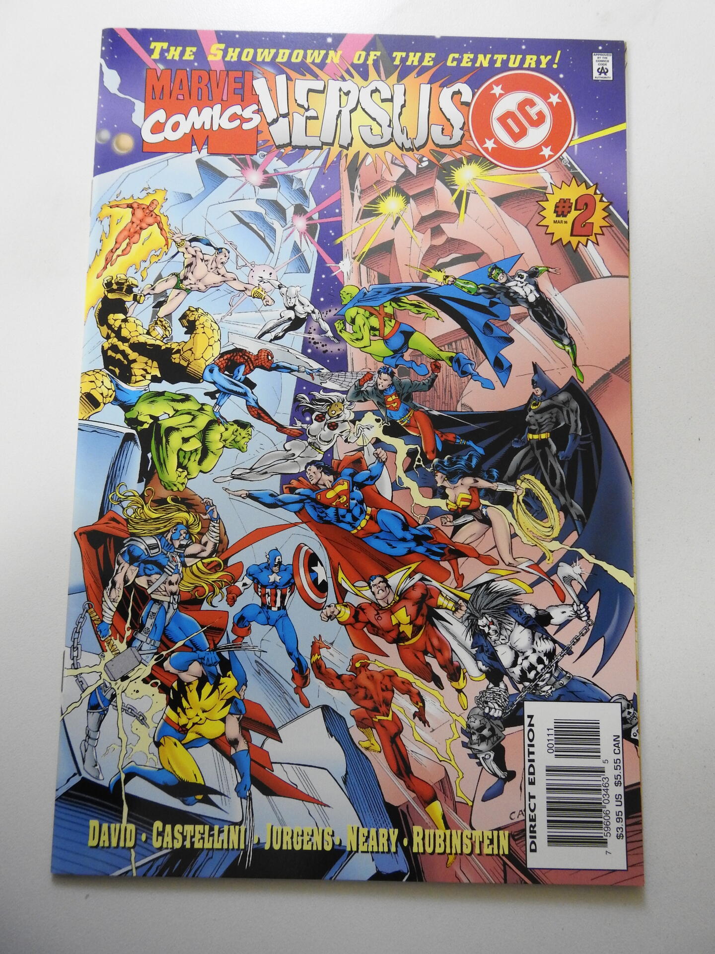 DC Versus Marvel/Marvel Versus DC #2 (1996) | Comic Books - Modern Age ...