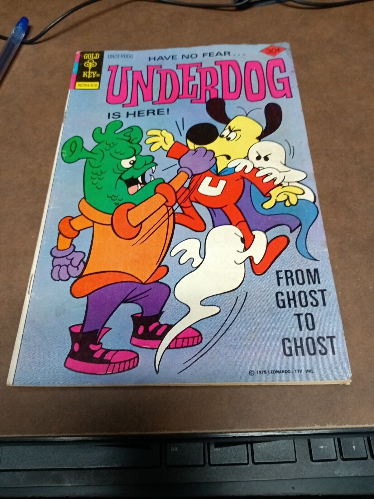 Underdog #9 bronze age 1976 Gold Key cartoon tv show kids classic Leonardo ttv | Comic Books ...