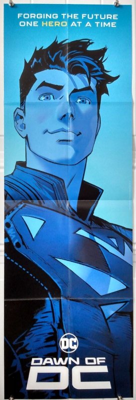 Dawn Of DC Superman Jon Kent 2023 Folded Promo Poster (36 X 12) New ...