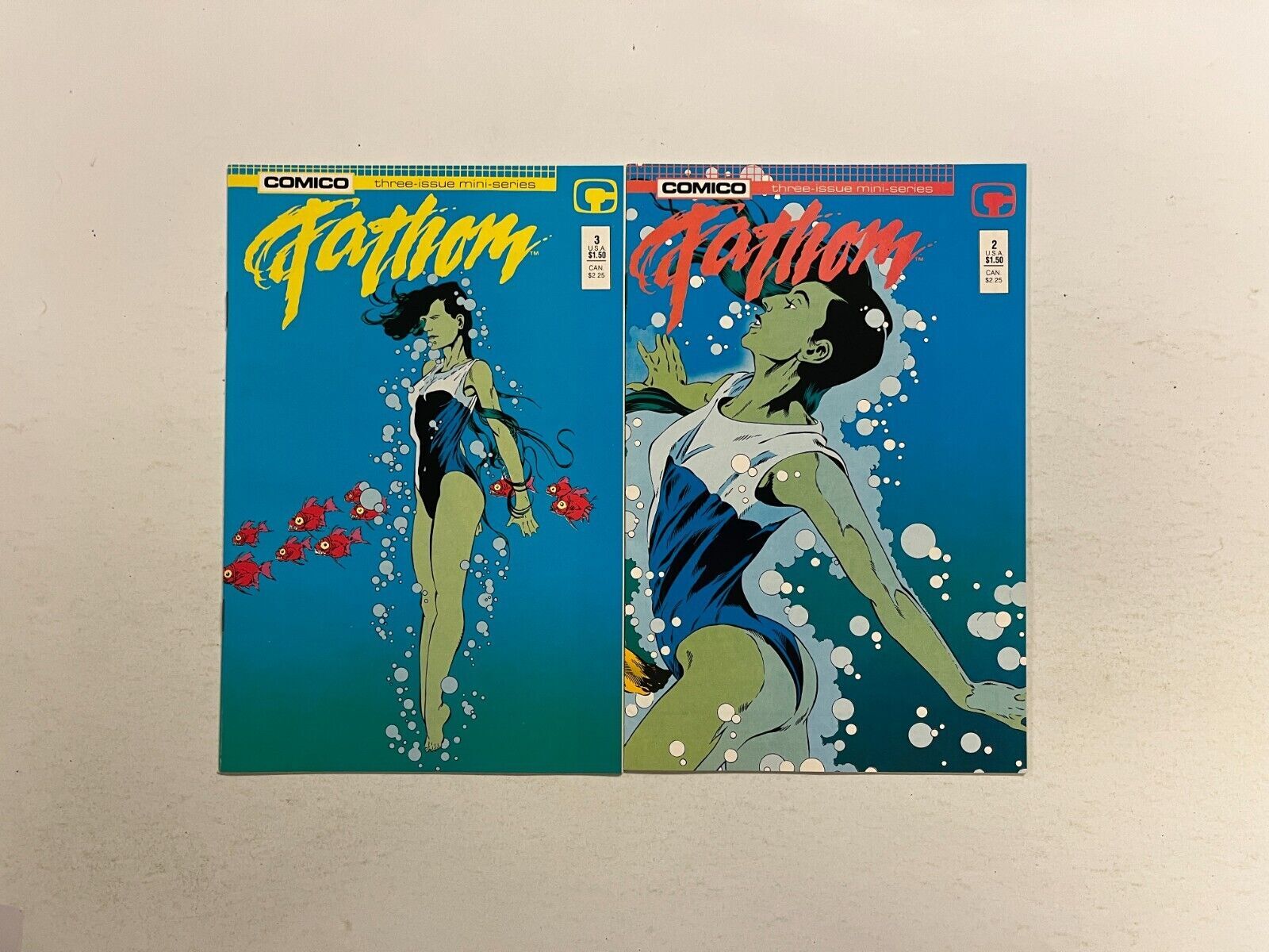 Fathom Complete Comic Comics miniseries Books #1 2 3 92 JW10 | Comic ...