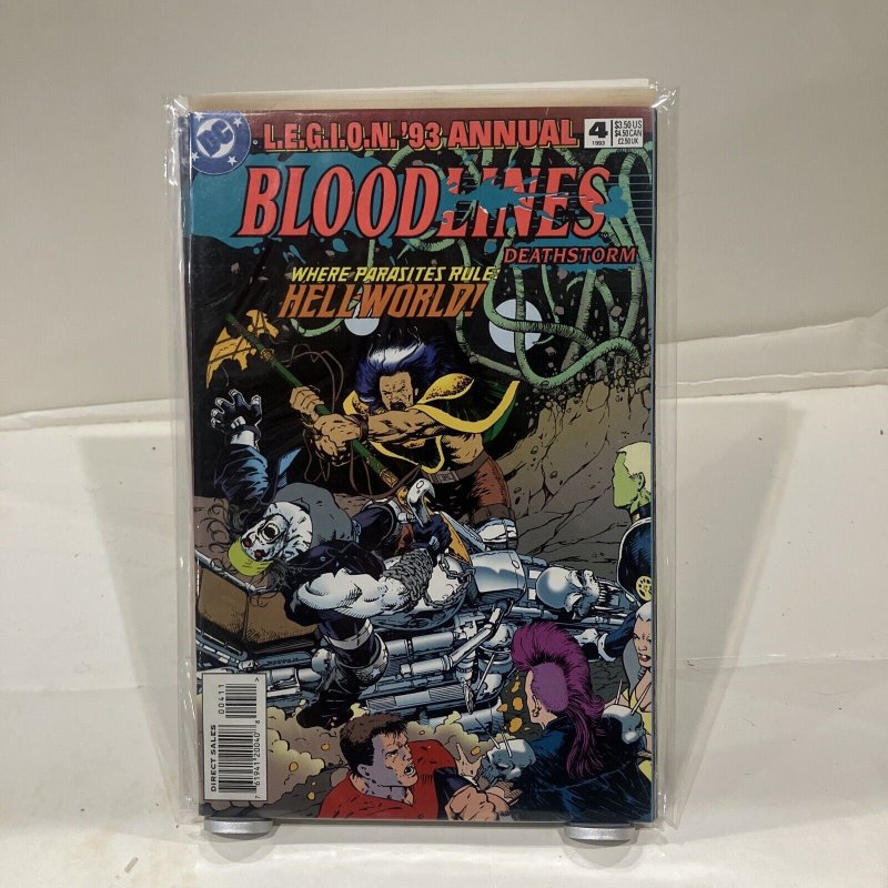 Legion of Super Heroes '93 Annual #4 DC Comics Bloodlines | Comic Books ...