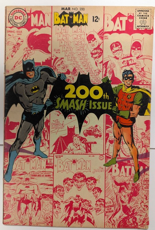 Batman #200 (1968) Batman and Robin | Comic Books - Silver Age, DC ...