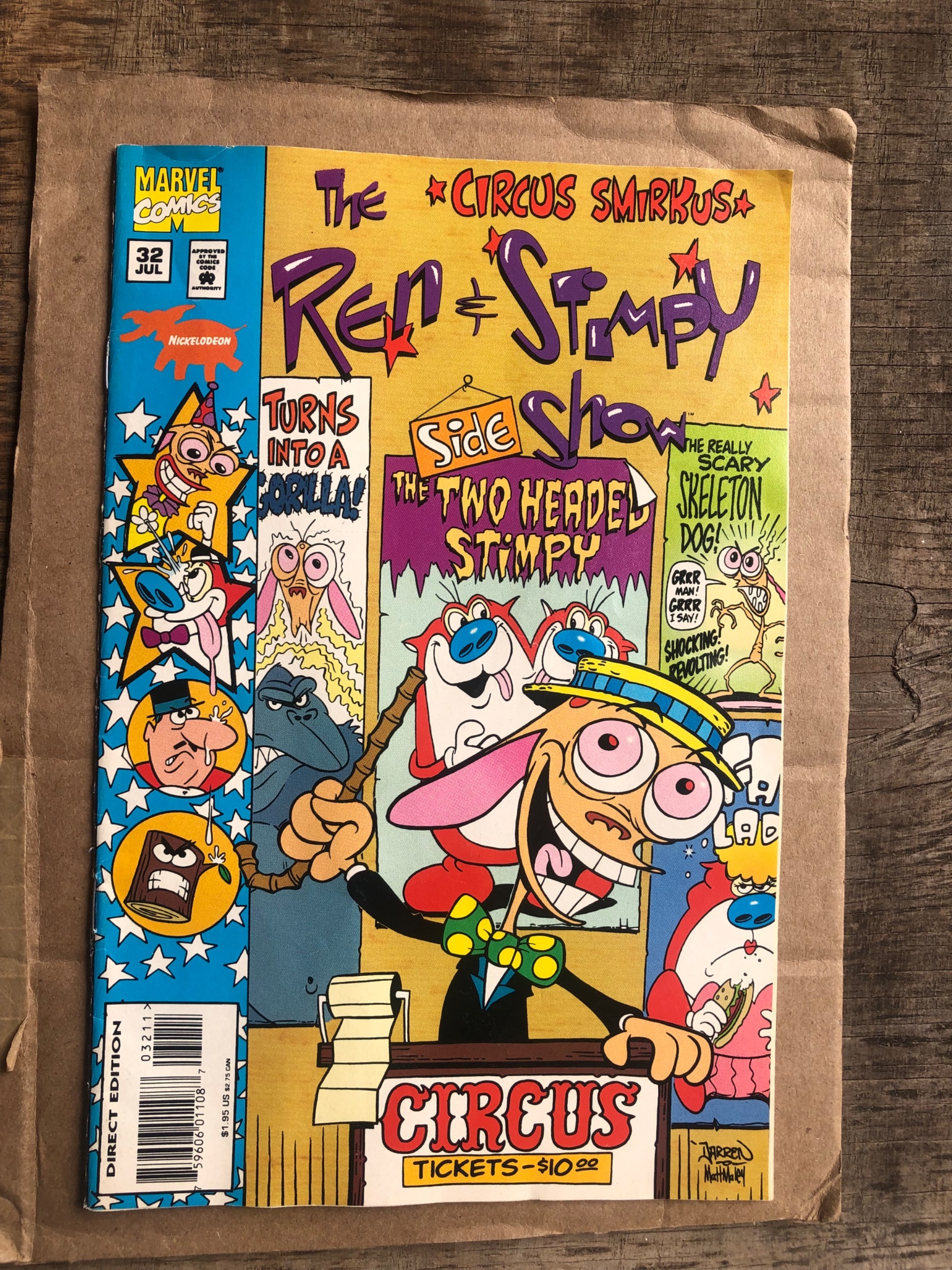The Ren & Stimpy Show #32 (1995) | Comic Books - Modern Age, Marvel ...