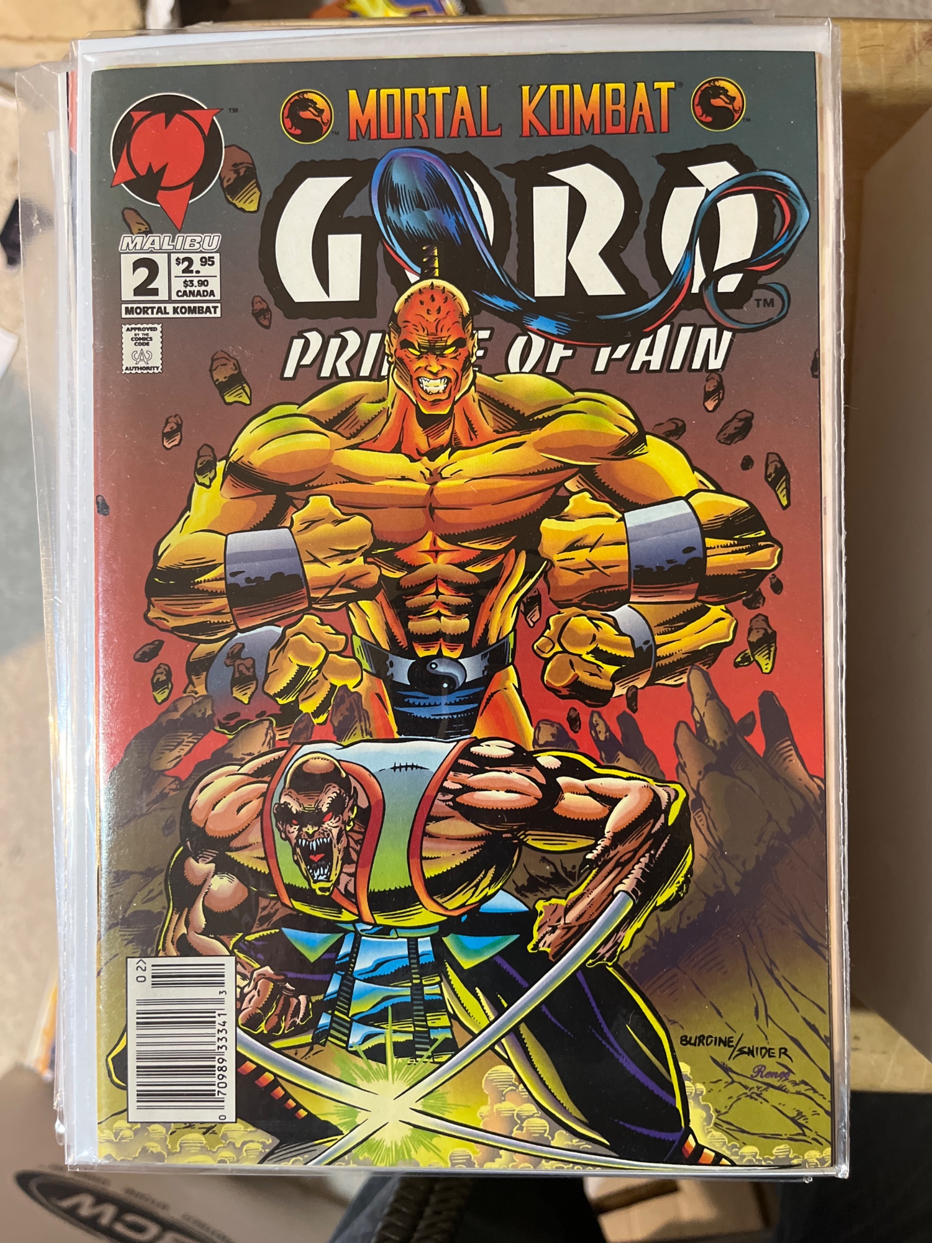 Mortal Kombat: Goro, Prince of Pain #2 (1994) | Comic Books - Modern ...