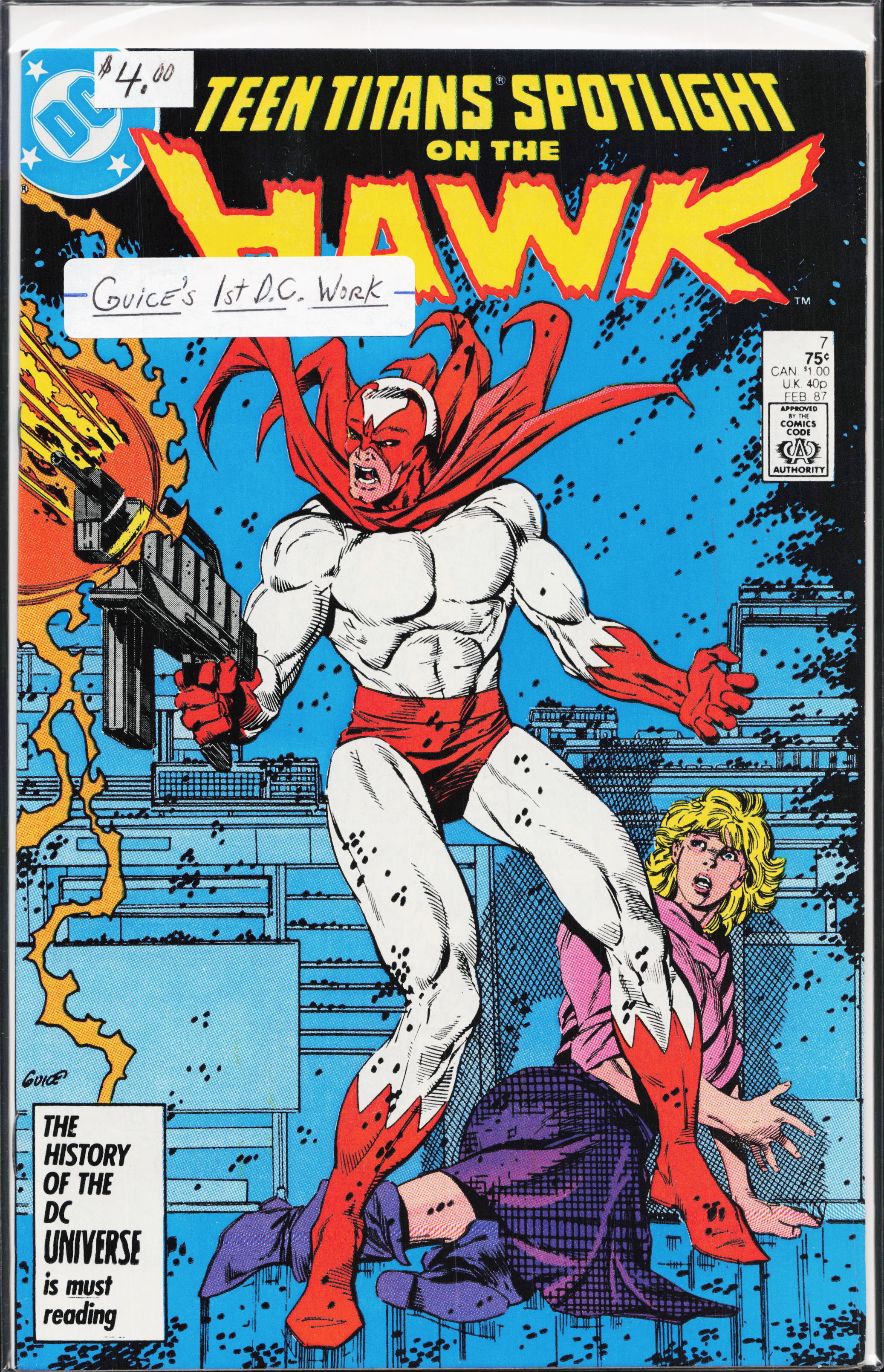 Teen Titans Spotlight #7 (1987) Hawk | Comic Books - Copper Age, DC ...