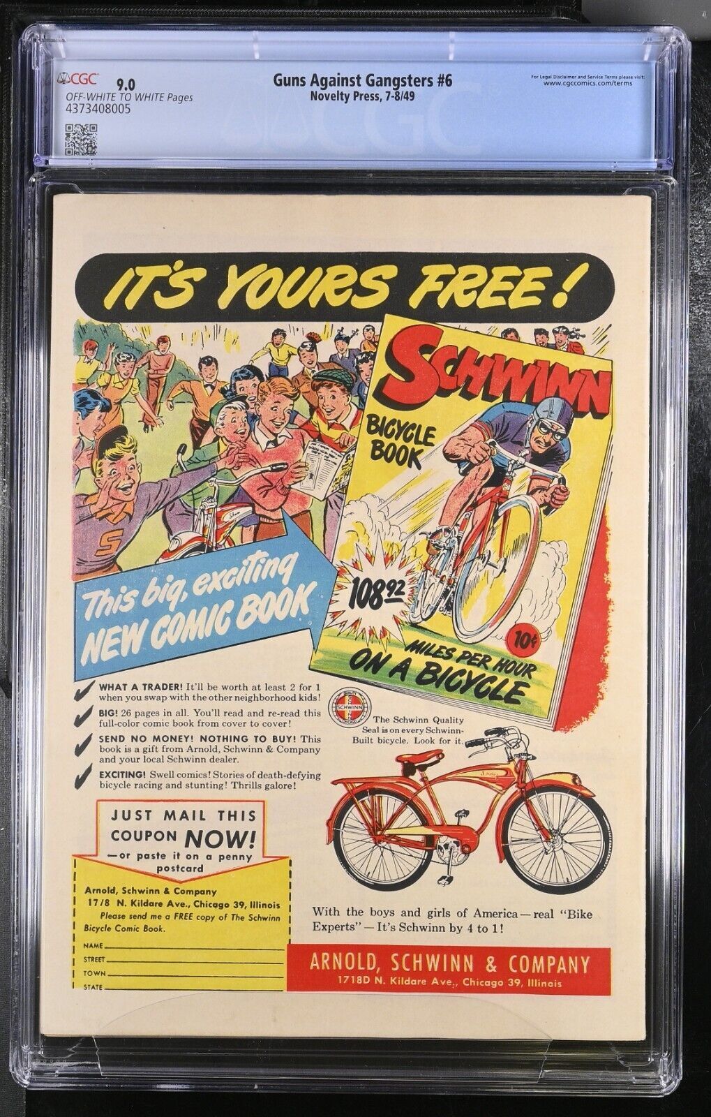 Guns Against Gangsters #6 - Classic Golden Age L.B. Cole Cover - High ...