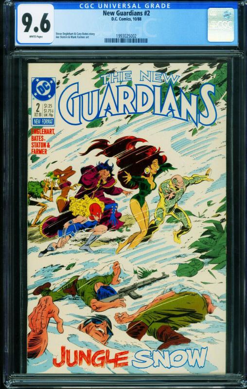 New Guardians #2 CGC 9.6 1st Snowflame Cocaine Villain 1993025002 ...
