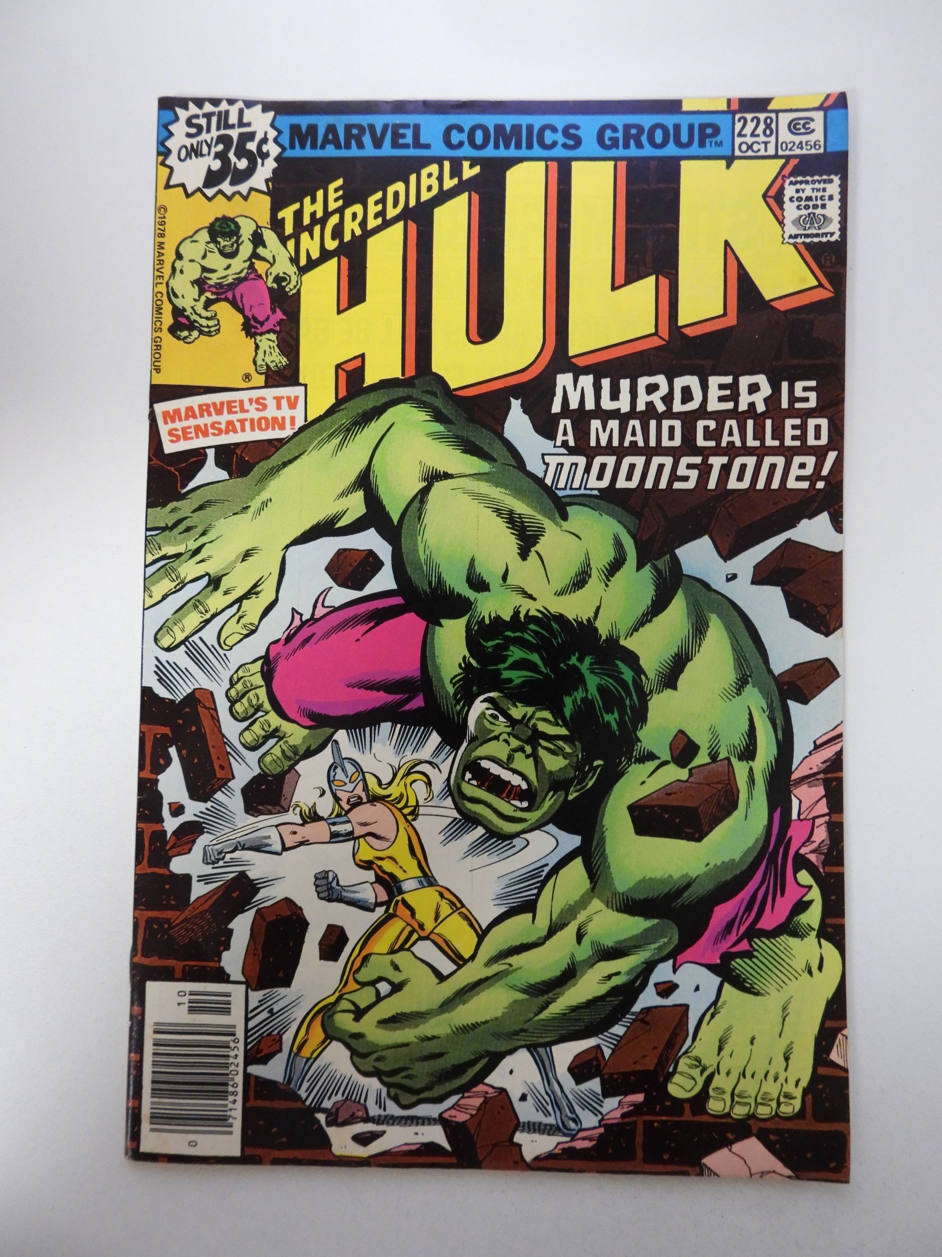The Incredible Hulk #228 (1978) 1st appearance of Moonstone FN ...