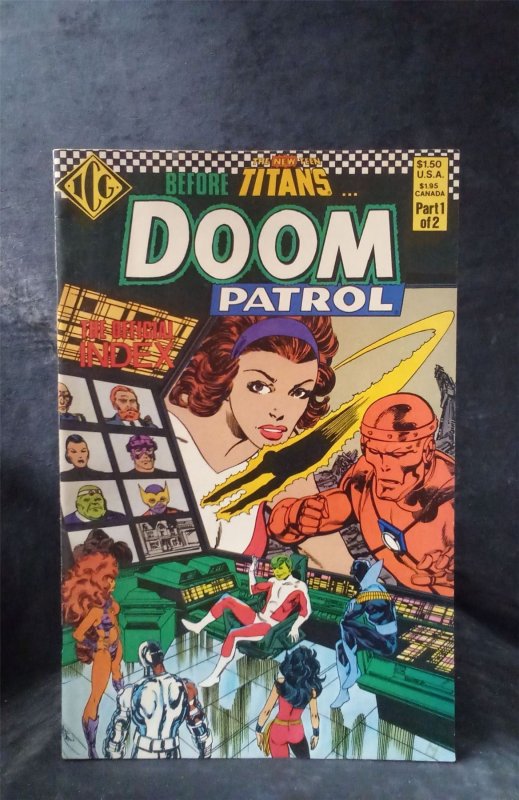 The Official Doom Patrol Index #1 1986 Comic Book | Comic Books ...