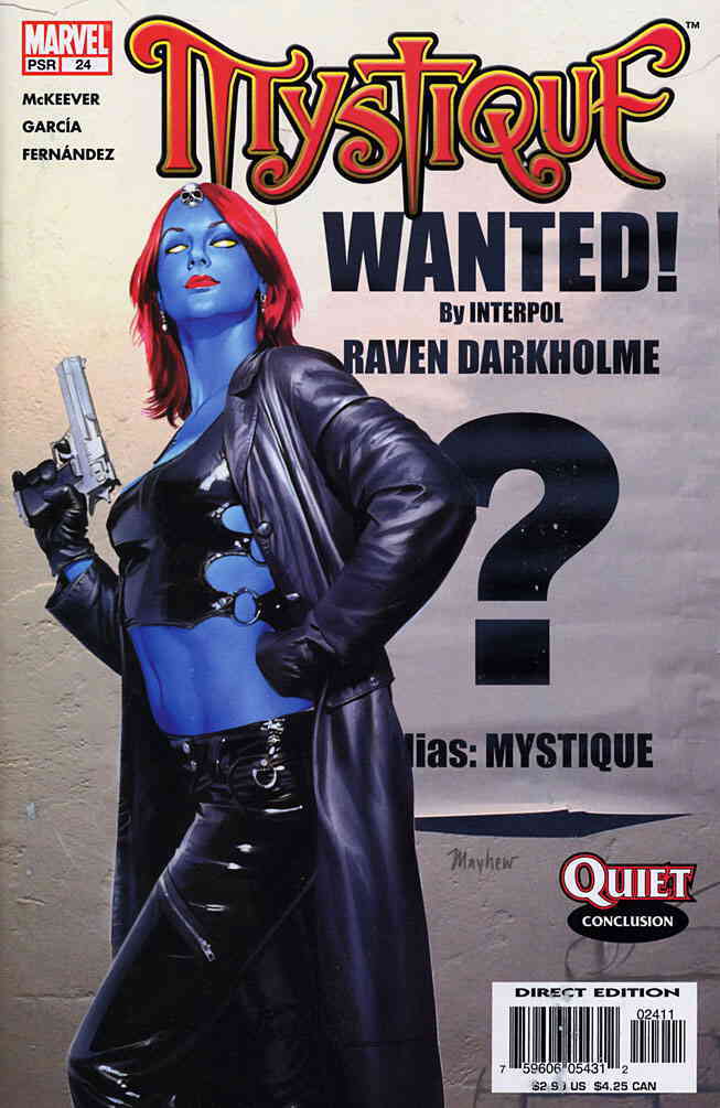 Mystique #24 VF ; Marvel | Last Issue Sean McKeever | Comic Books ...
