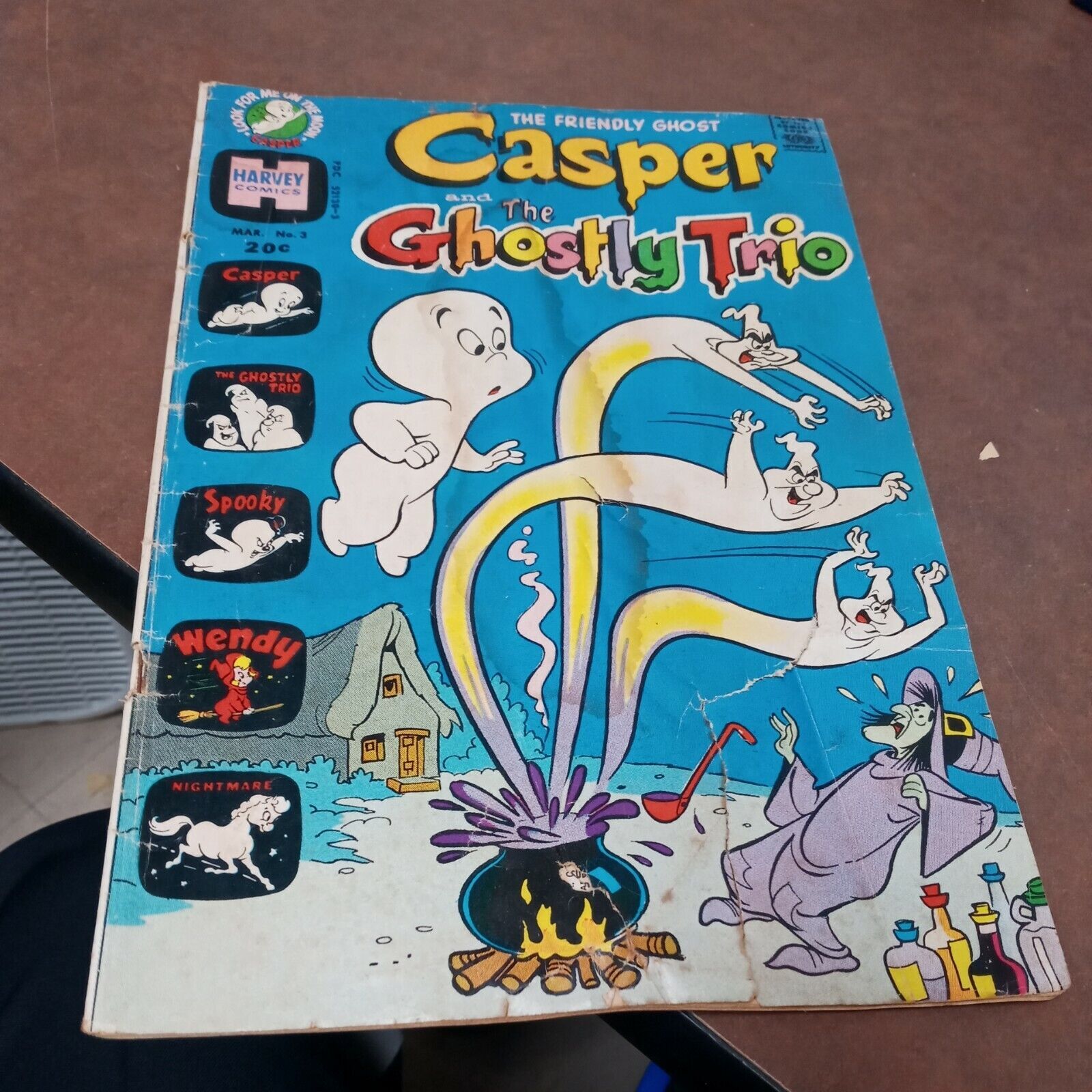 Casper The Friendly Ghost Seven Issues Silver Bronze Age Comics Lot Run ...