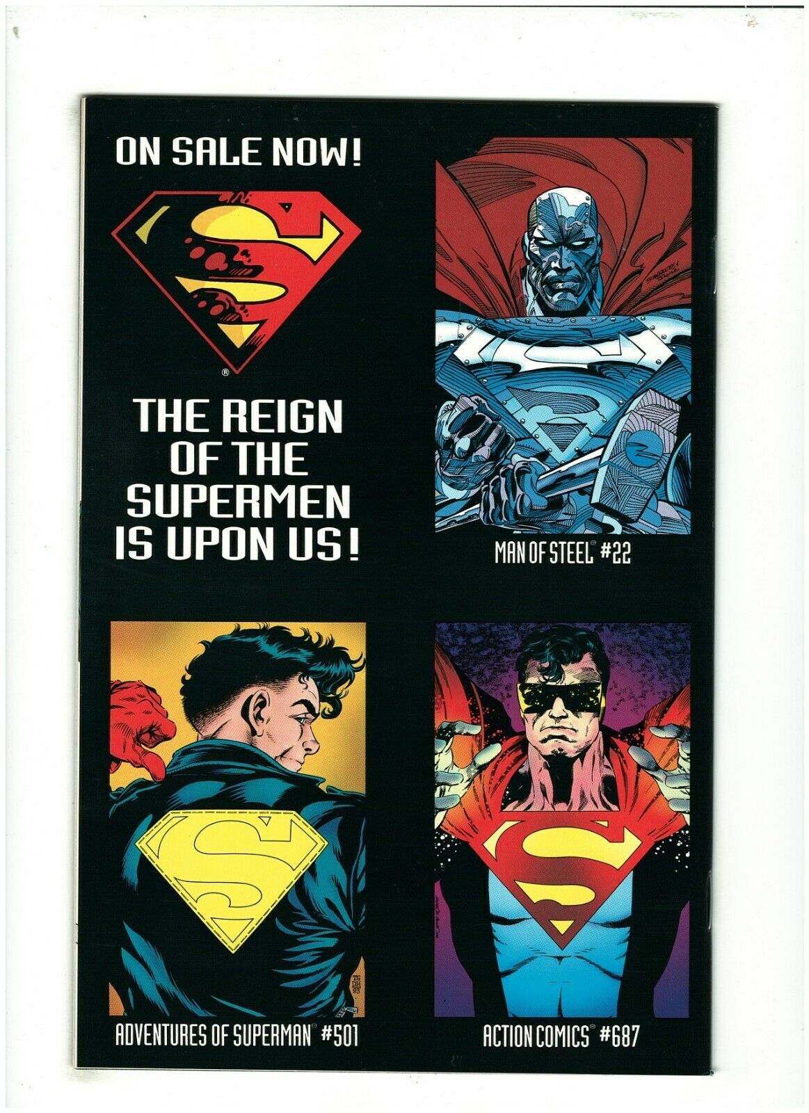 Superman #78 NM- 9.2 DC Comics 1993 Collector's Edition w/ Poster ...