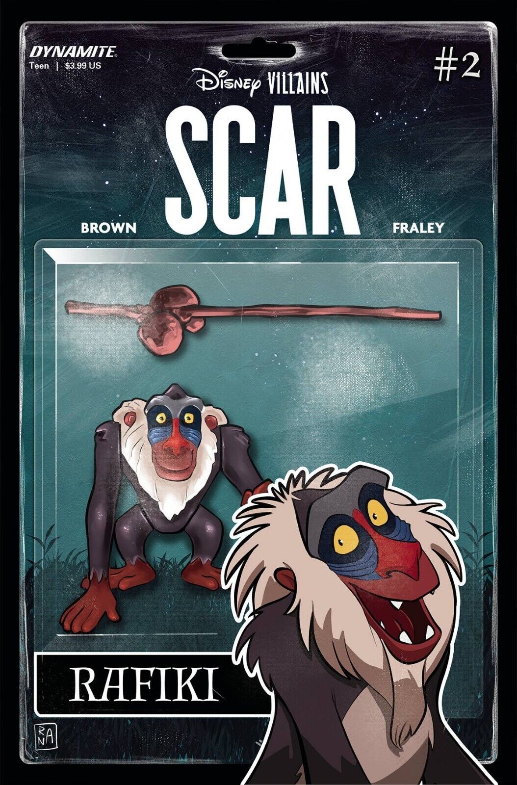 Disney Villains Scar #2 Cover I 1:20 Fraley Variant Dynamite 2023 Eb109 ...