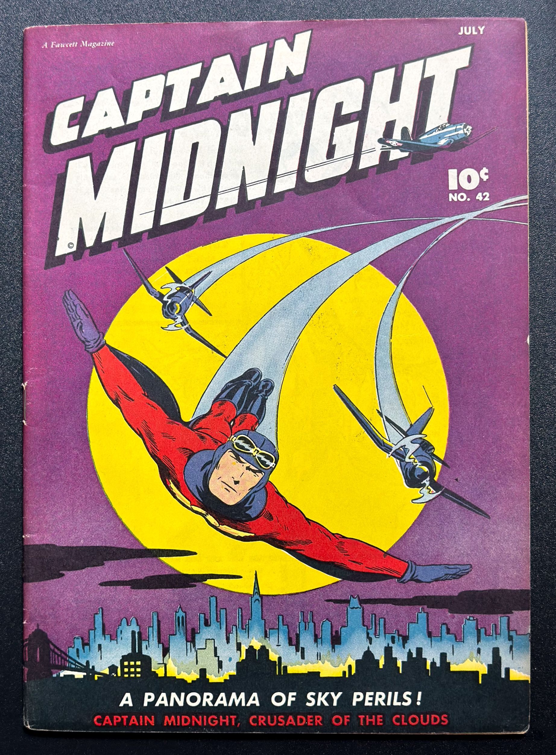 Captain Midnight #42 (1946) Golden Age! War Cover | Comic Books ...