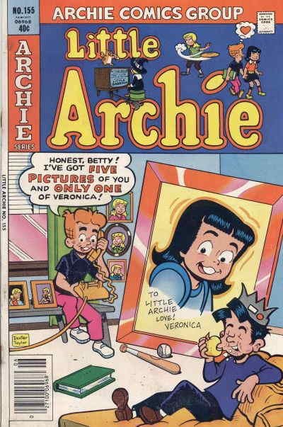Little Archie #155 VG ; Archie | low grade comic June 1980 Sabrina ...