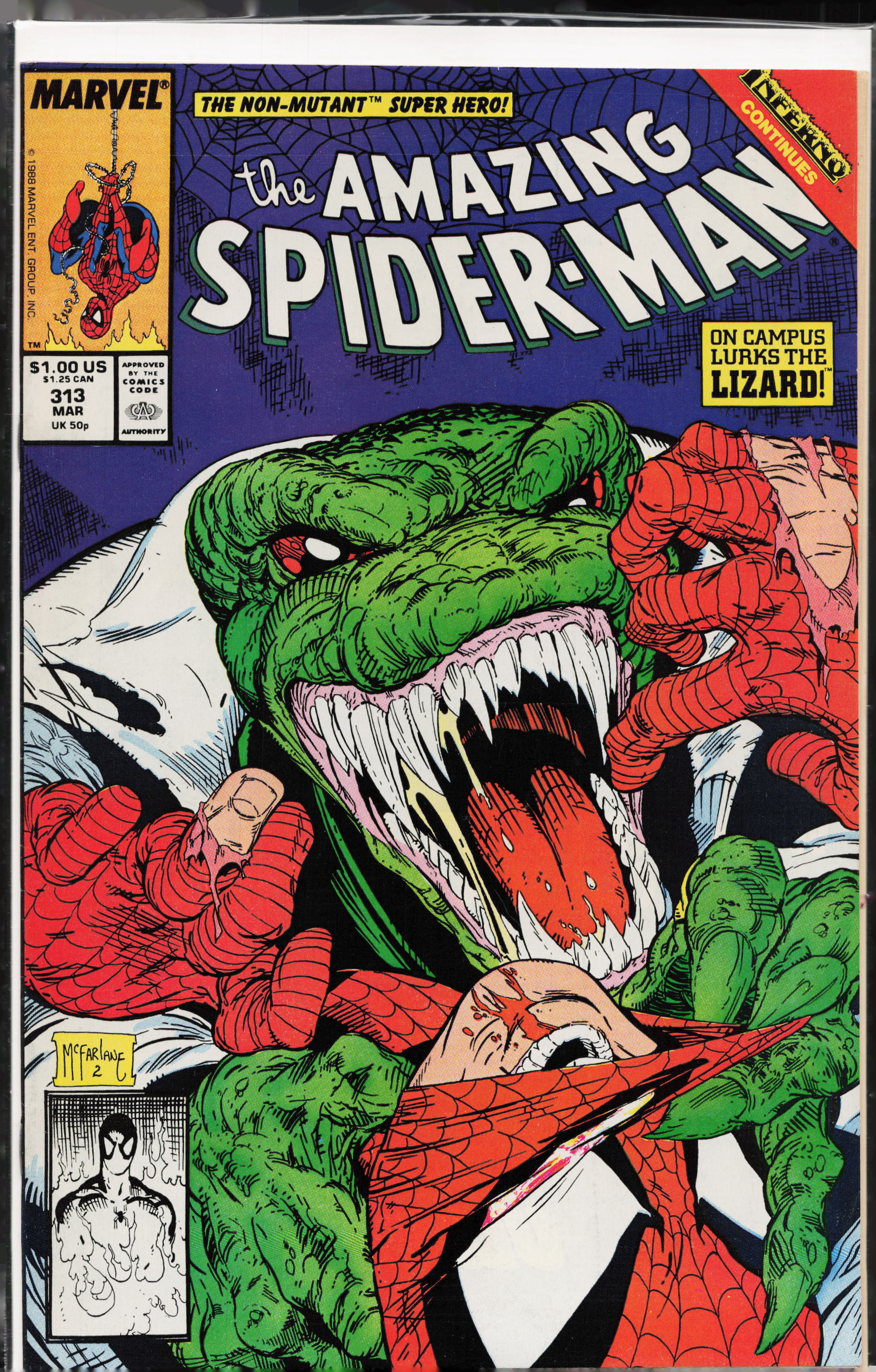 The Amazing Spider-Man #313 (1989) Spider-Man | Comic Books - Copper ...
