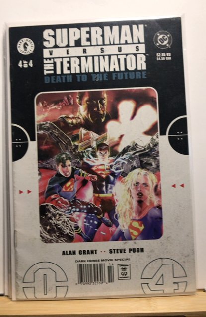 Superman vs. Terminator: Death to the Future #4 (2000) | Comic Books ...