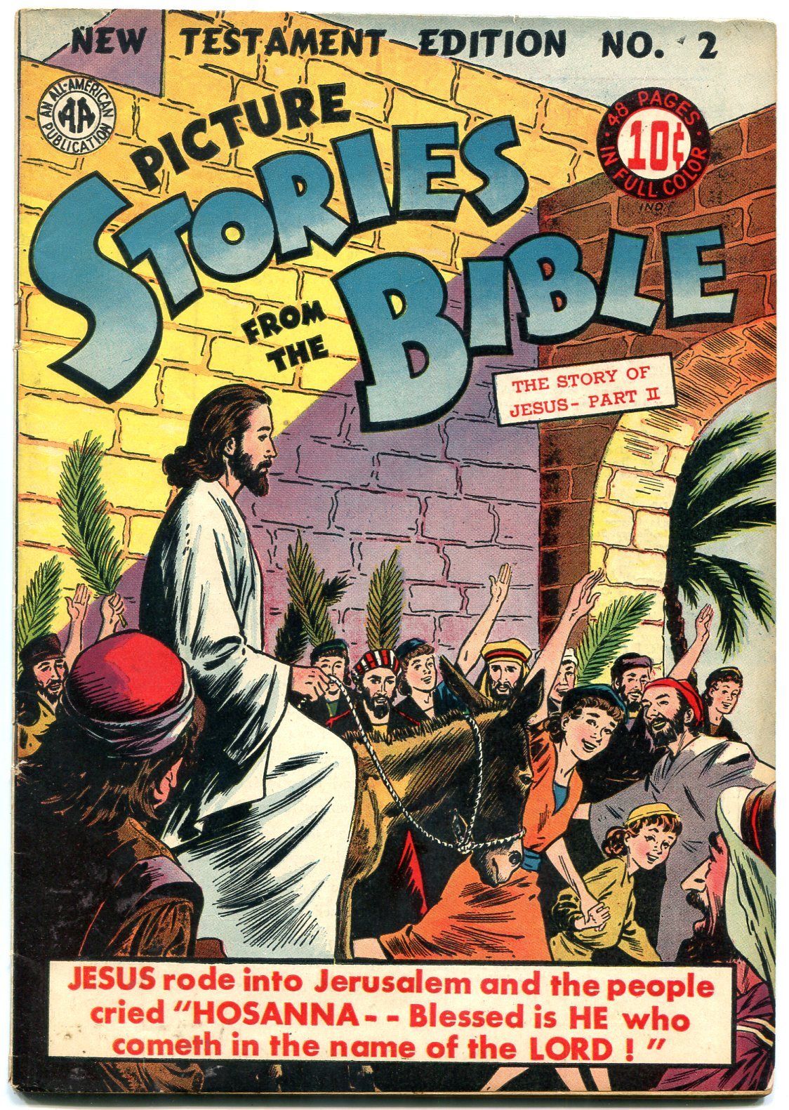 Picture Stories From The Bible #2 1945-STORY OF JESUS part 2 New ...