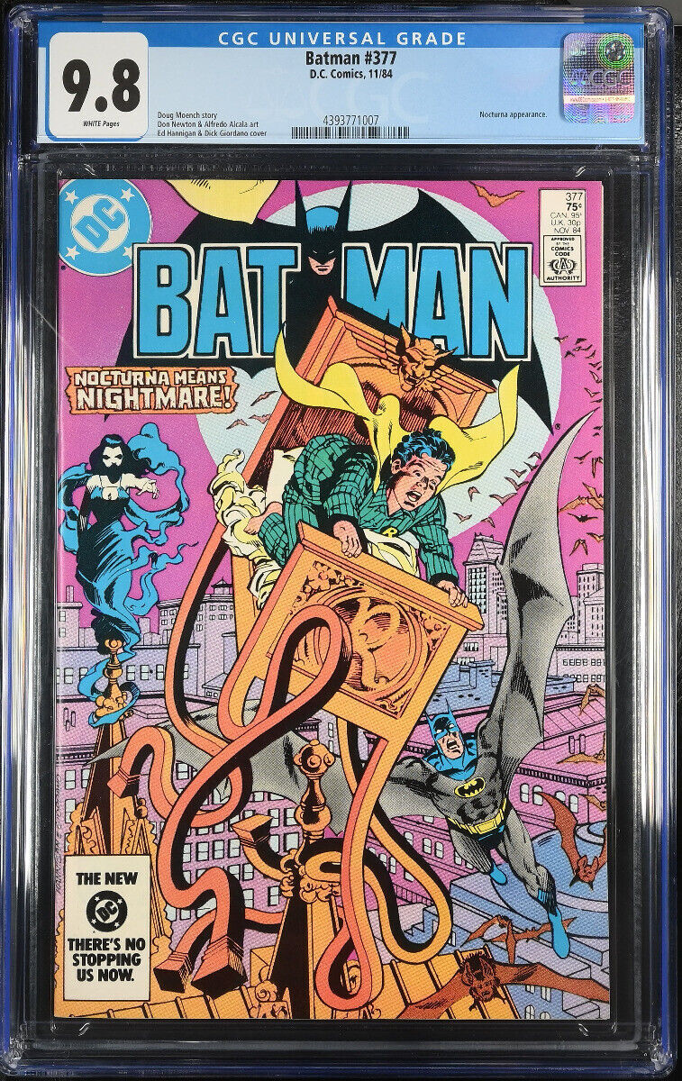 BATMAN #377 CGC 9.8 Nocturna-DC comic book-4393771007 | Comic Books ...