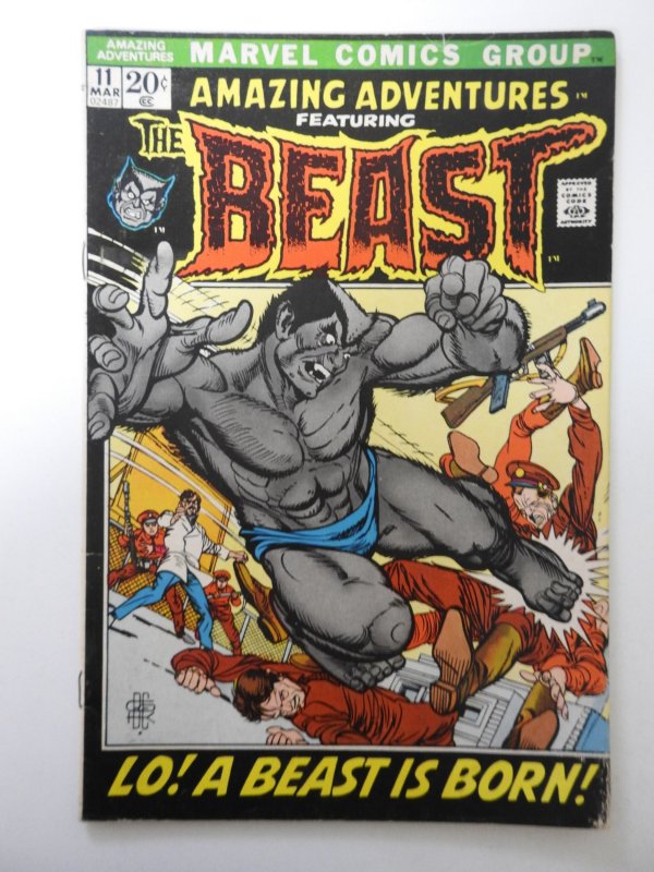 Amazing Adventures #11 (1972) VG Condition 1st App of the Beast ...