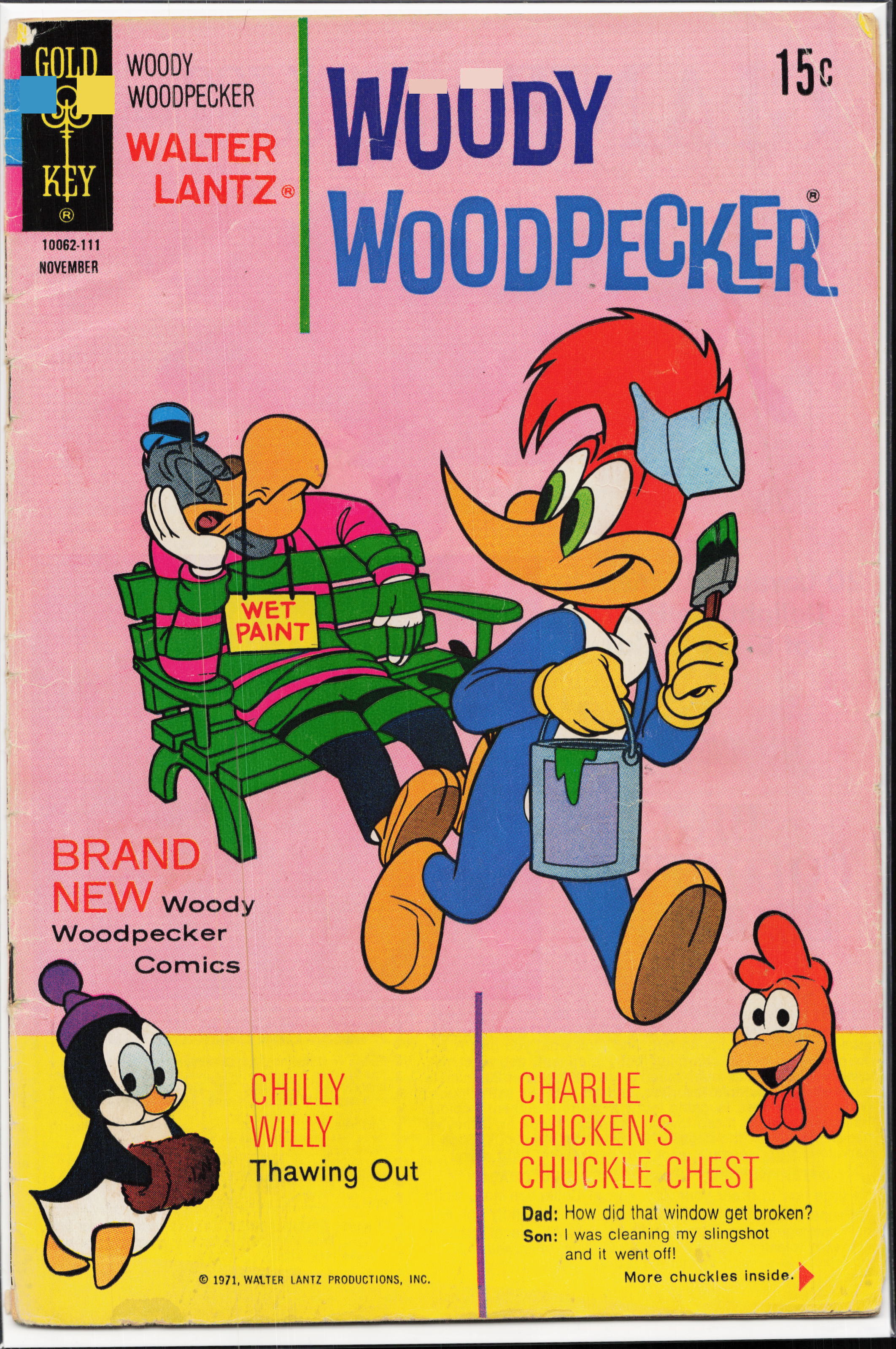 Walter Lantz Woody Woodpecker #120 (1971) Charlie Chicken | Comic Books ...