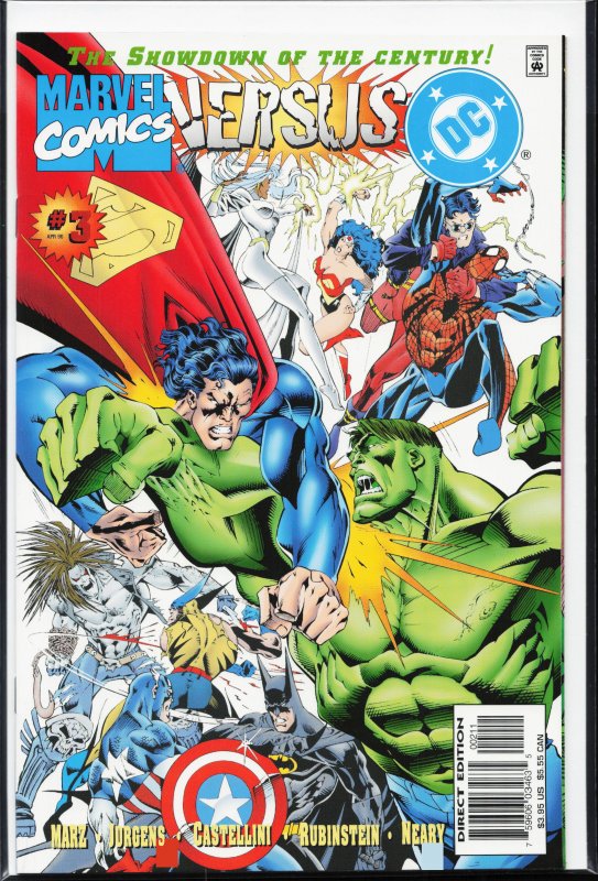 DC Versus Marvel/Marvel Versus DC #3 (1996) | Comic Books - Modern Age, DC Comics / HipComic