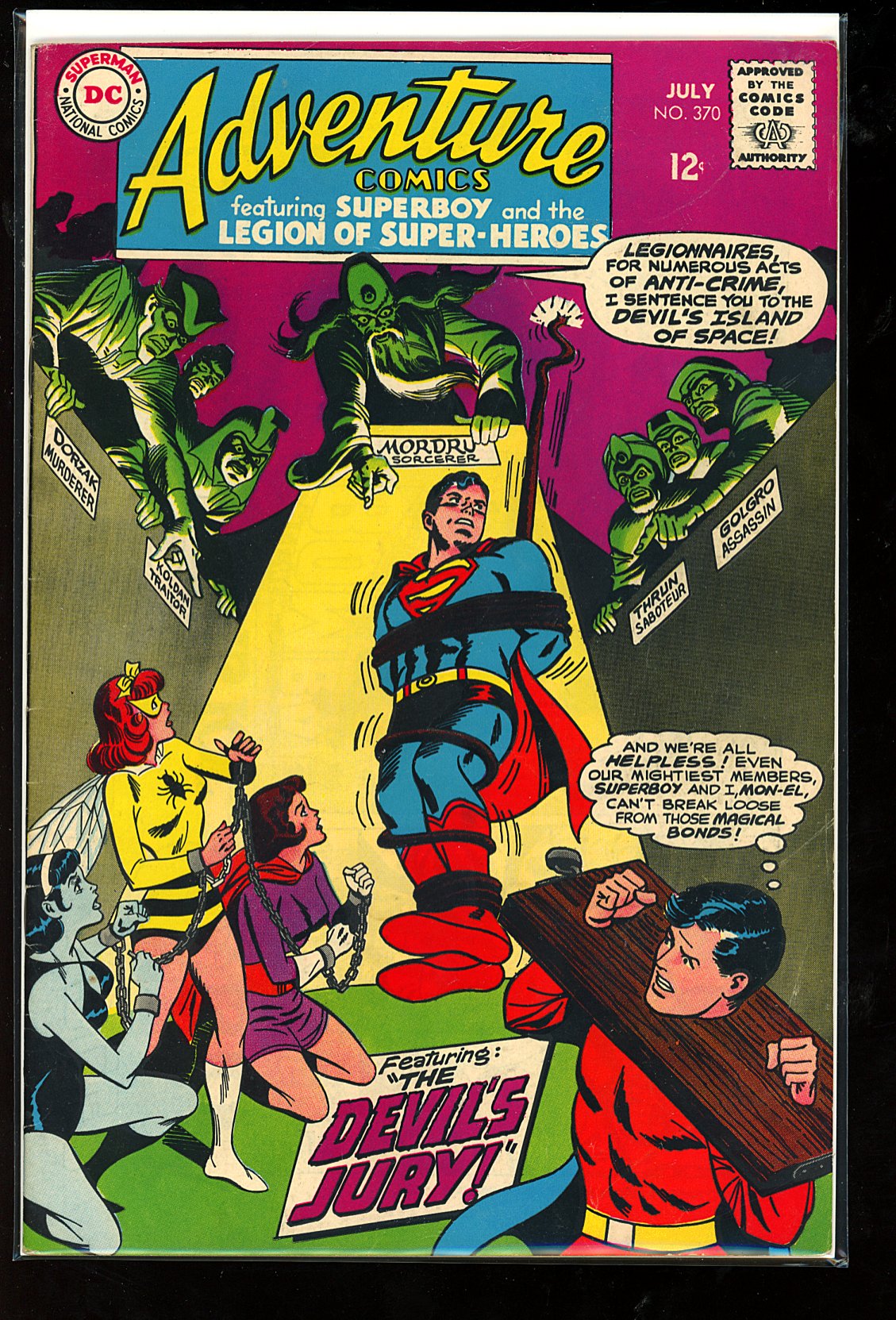 Adventure Comics #370 | Comic Books - Silver Age, DC Comics, Superboy ...