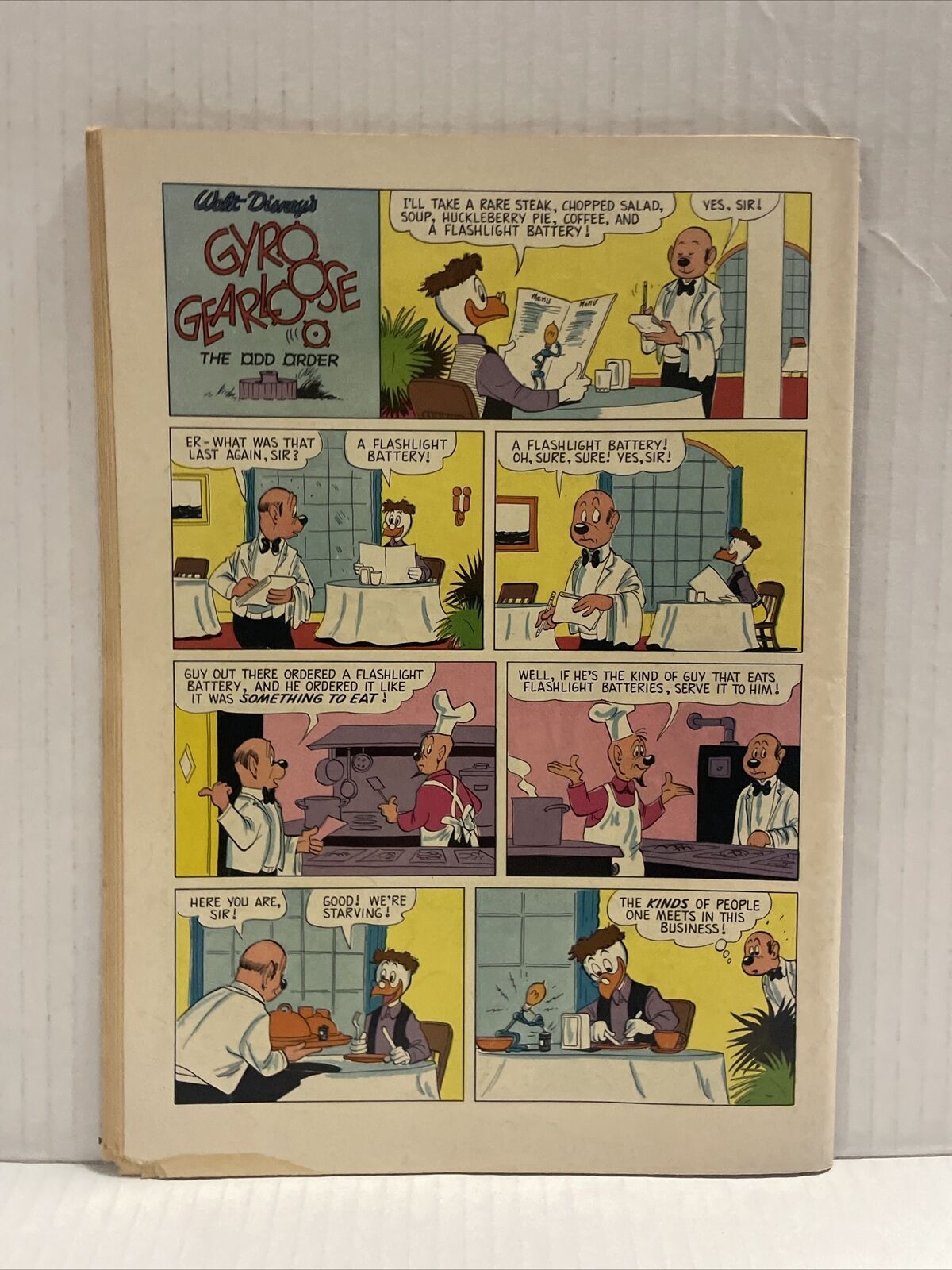 Walt Disney’a Gyro Gearloose #1047 | Comic Books - Silver Age, Dell ...