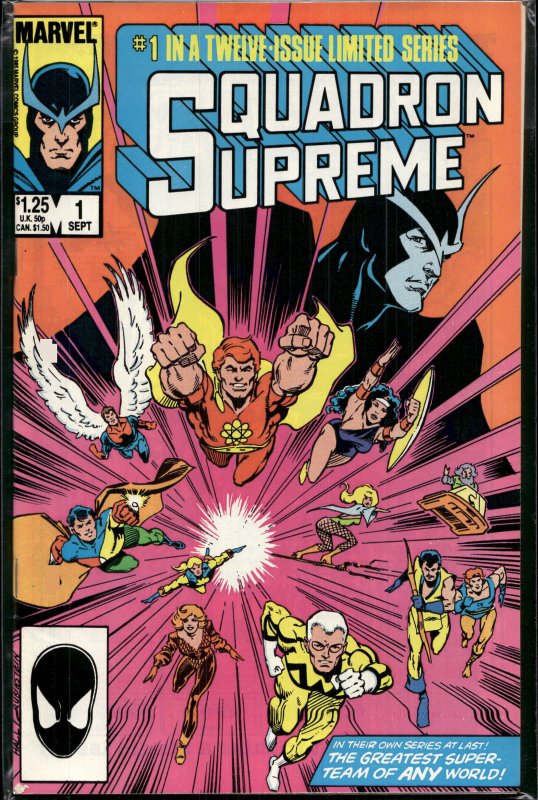 Squadron Supreme #1 (1985) Squadron Supreme | Comic Books - Copper Age, Marvel, Squadron Supreme ...