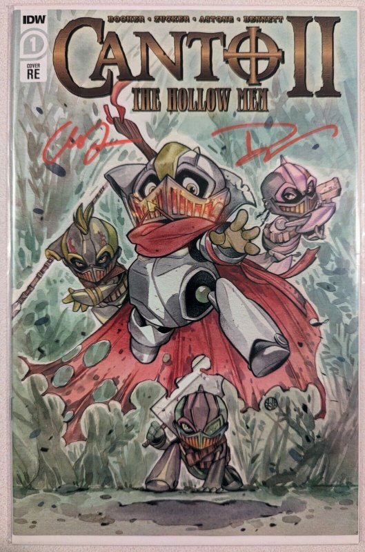 Canto II The Hollow Men #1 NM Momoko Trade Dress Variant 2X Signed ...