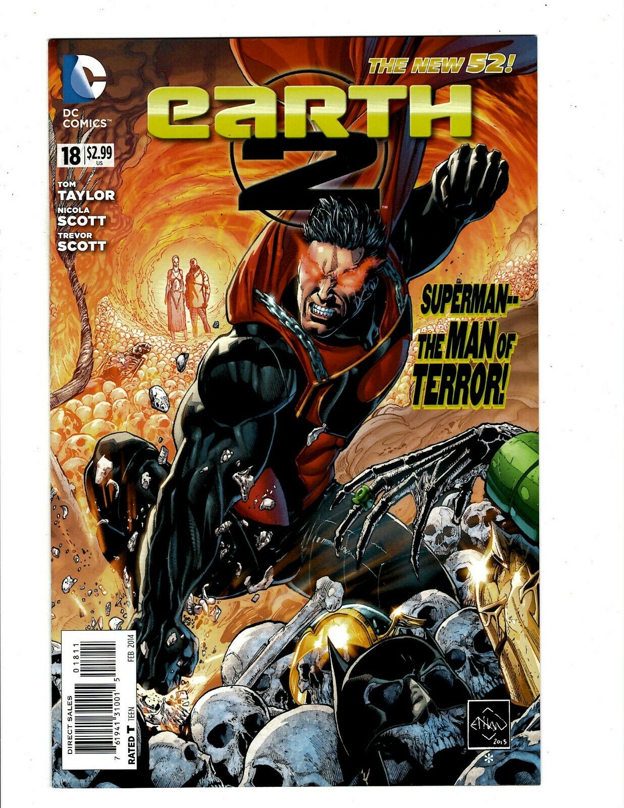 9 Earth 2 DC Comics # 15 15.2 16 17 18 19 Annual 1 2 # 0 Superman ...