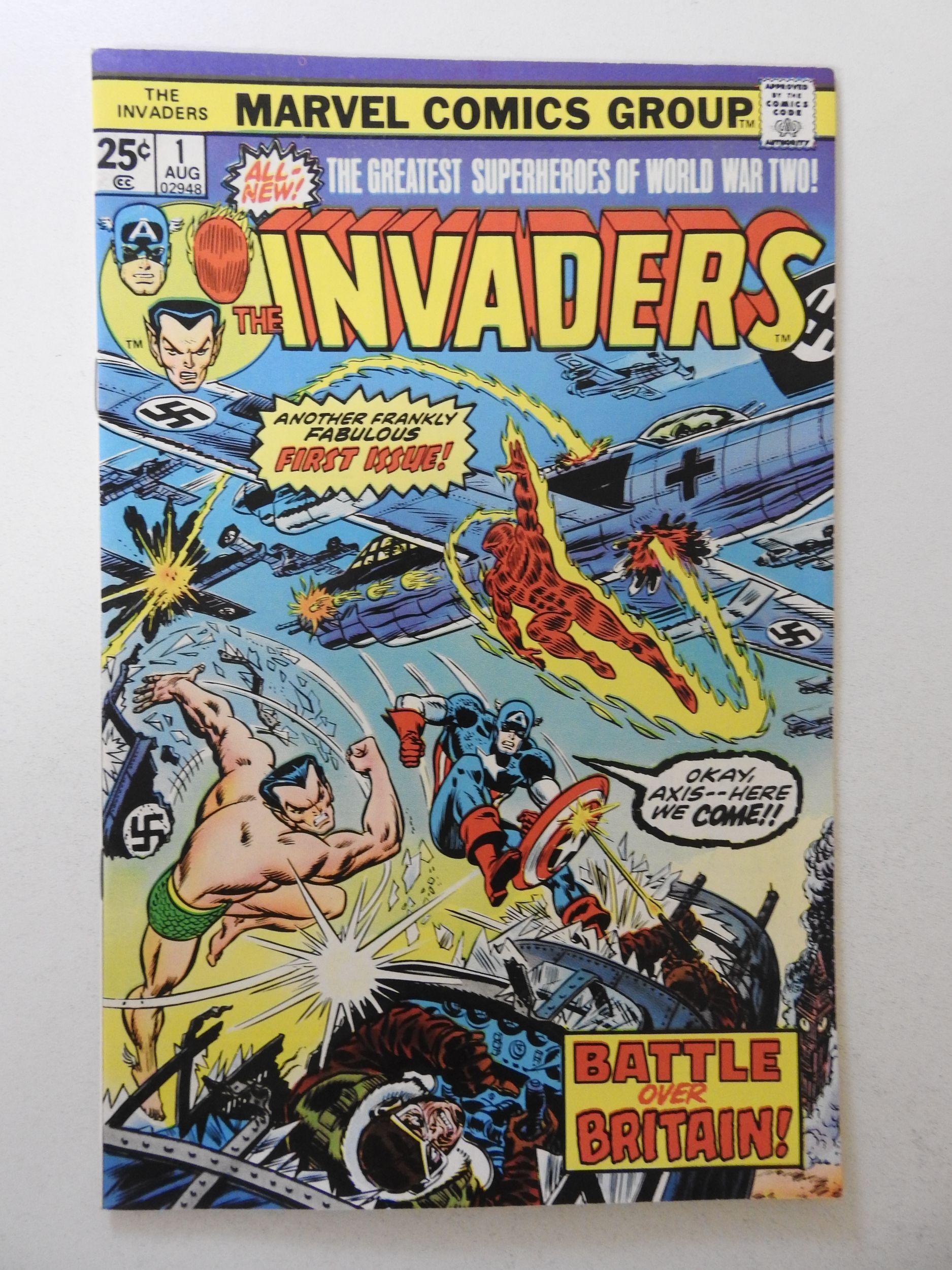 The Invaders #1 (1975) VF- Condition! MVS intact! | Comic Books ...